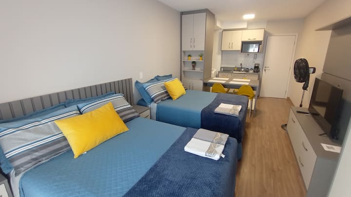 Studio 11 Vista J Botânico
Com Garagem
Até 4 Pax - Curitiba