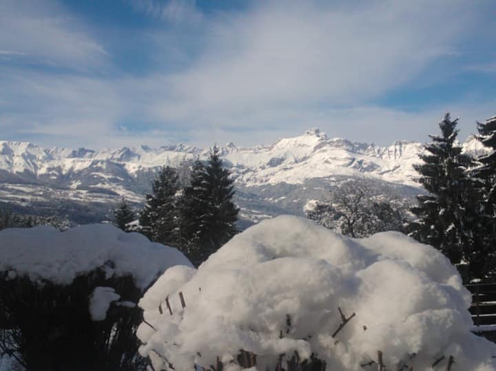 Charmant Studio-cabine, Belle Vue, Proche De Tout! - Servoz