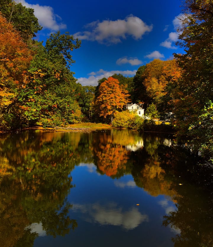 Serene Waterfront Mill House, Stroll To Village - Millbrook, NY