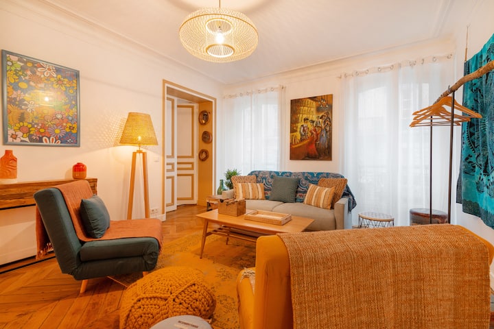 Proche Marais Cosy Hippie 2 Sdb 2 Wc Clim - Paris