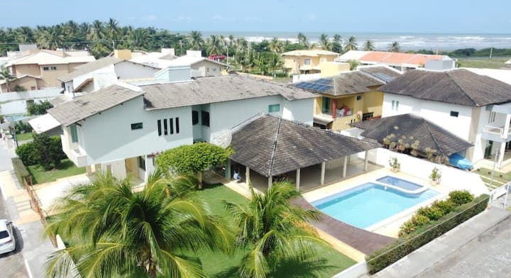 Casa Na Praia 7 Suites Com Piscina Cond. Fechado! - Aracaju