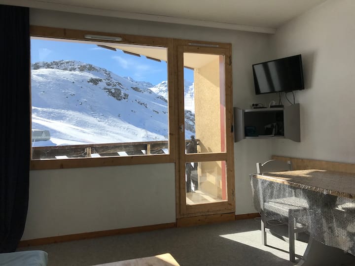 E8 Val Thorens Charmant Appt Ski Aux Pieds - 法國