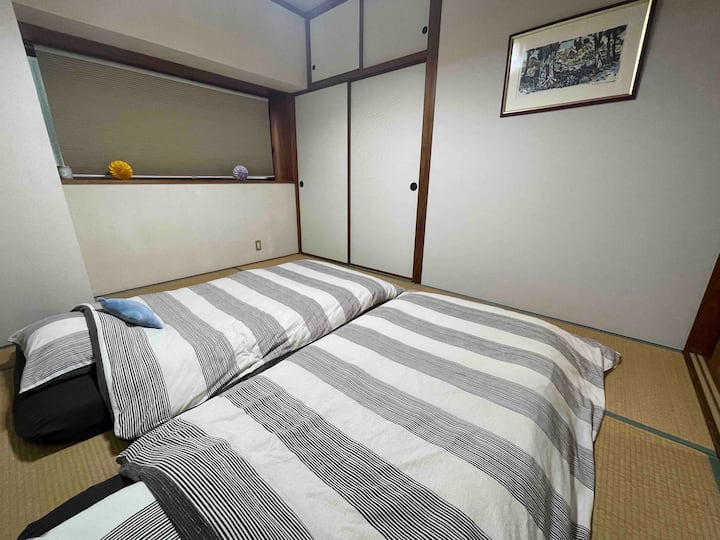 ❰ゆったりステイ70㎡ 2ldk広ダイニング&バルコニー❱駐車場無料/角部屋/壺川駅徒歩3分 - Naha