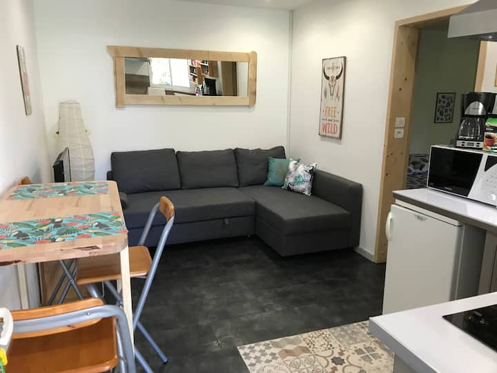 Jardin Et Terrasse, Plage à Pieds+parking Gratuit - Lacanau Océan