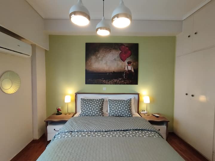 雅典中心区域的舒适公寓 - Atenas