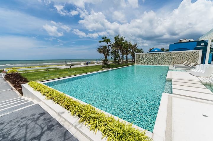 Monthly Stay At The Crest Santora Pool View 171 - Hua Hin