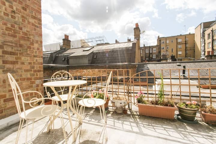 Central Baker St Retreat W/ Terrace + Self Checkin - Londres
