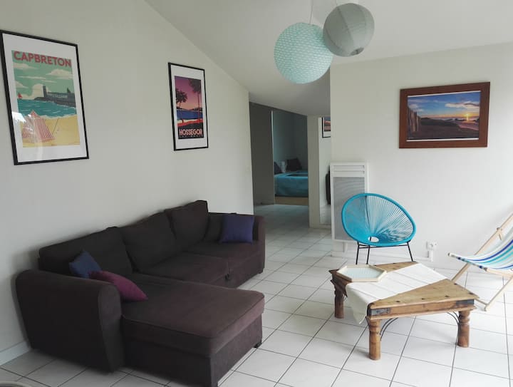 Appartement T3 , 500 M Des Plages, 4 Personnes - Capbreton