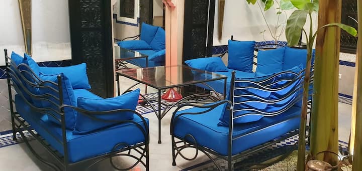 Riad Dans Marrakech Avec Belles Chambres  Cosy - Marrakesh