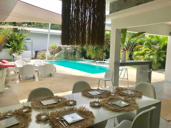 Villa Moderne 3 Chambres Grande Piscine Et Jacuzzi - Koh Samui