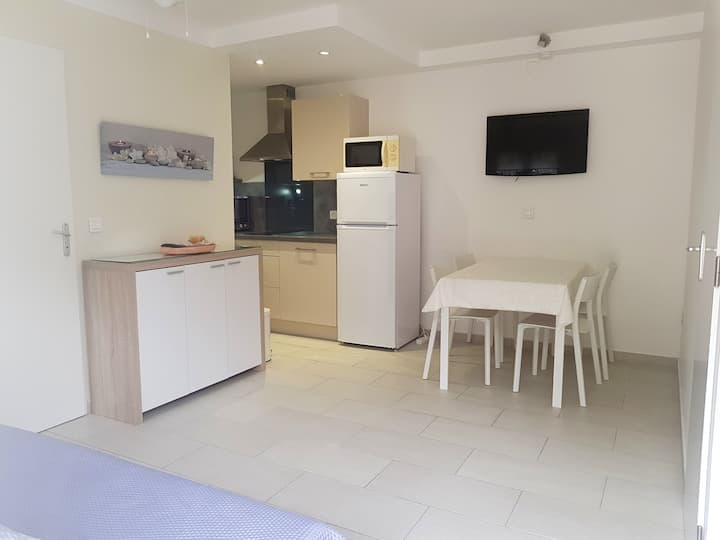 St-aygulf T2 Rdj, 4 P., Calme, Parking, 700m Plage - Saint-Aygulf