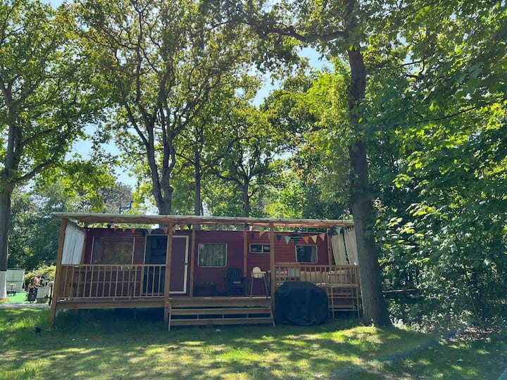 Fijne Caravan Op Camping Bakkum - Egmond aan Zee