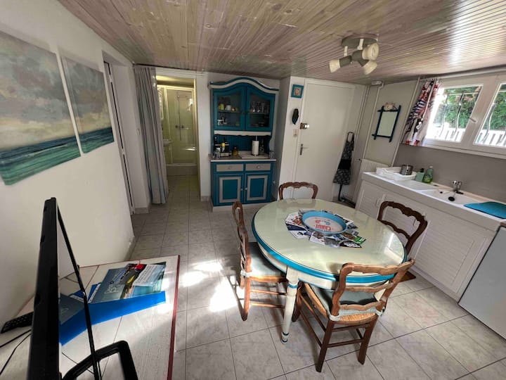 Appt. T2/ 3 Pers à 5 Min 700m De La Plage + Wifi - Pornic