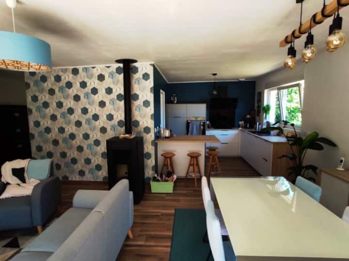 Maison Bois 10 Mn à Vélo De La Plage Et Du Port - Douarnenez