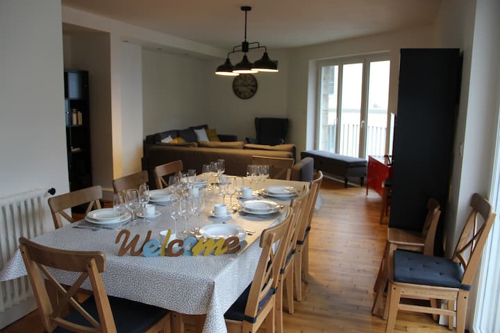 St Malo, Appart. T5, 10 Couch., Vue/ Plage Sillon - Dinard