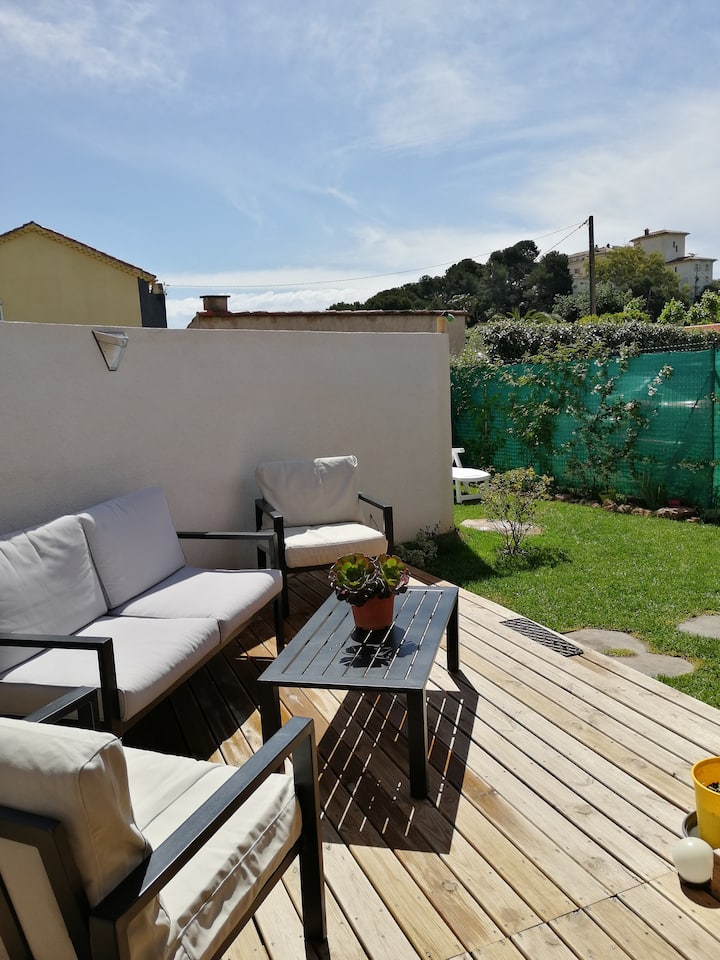 Mobil Home Mh74 Climatisé 3 Chambres à Hyères - Carqueiranne