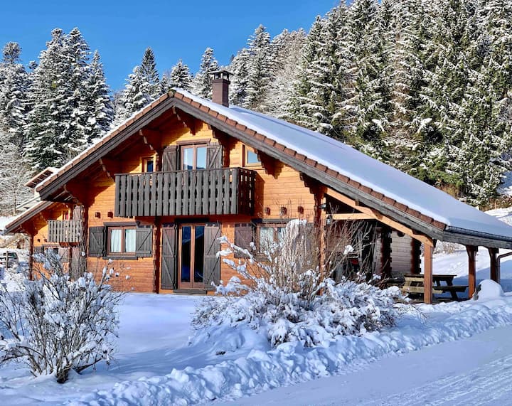 Chalet Baudelaire, 4* Beau Et Authentique - Gérardmer
