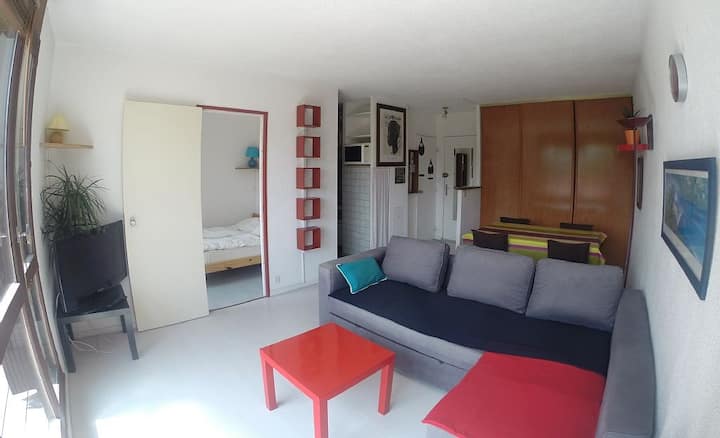 Agréable T2 Tout éQuipé Grand Balcon Proche Plage - Seignosse