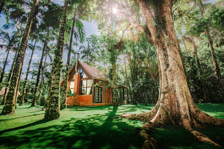 Chalé Romântico E Integrado A Natureza - Morretes