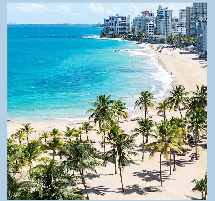 Condado Beach Center 1 Bdrm Wifi 2 Bds Prkg, Pool. - San Juan