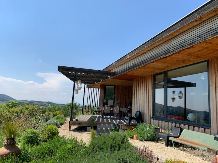 Maison Contemporaine En Bois, Vue Exceptionnelle! - Vaison-la-Romaine