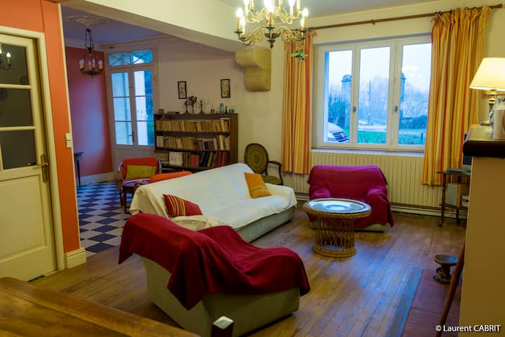 La Ligassonne-grande Maison Calme Proche Bordeaux - Gironde