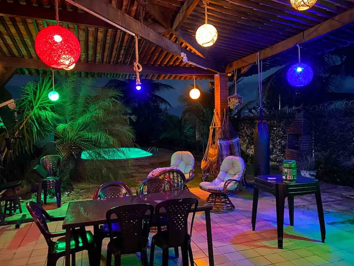 Mansão Com Churrasqueira Sinuca Piscina Aquecida - Natal