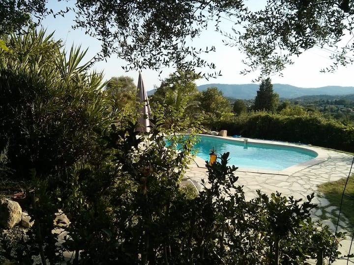 Mas Avec Piscine Sur La Côte D'azur - 格拉斯