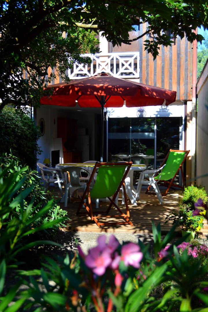 Maison Paisible Proche De L'océan. - Biscarrosse