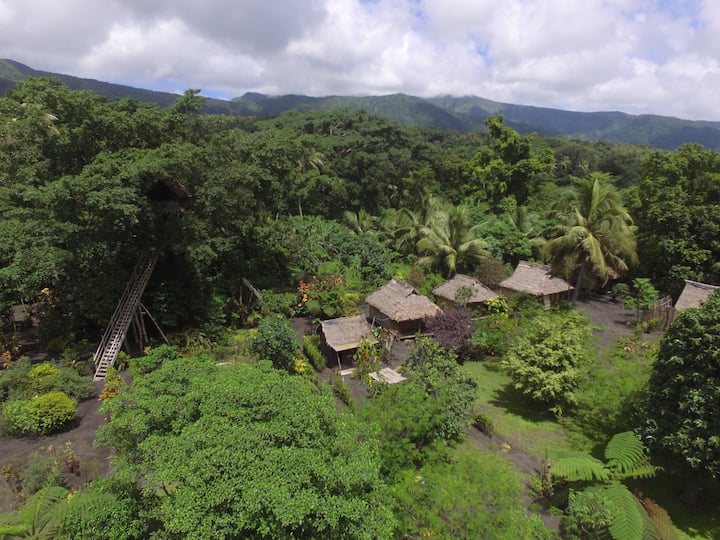 Bungalow Right At Volcano's Entrance - Yasur Lodge - Vanuatu