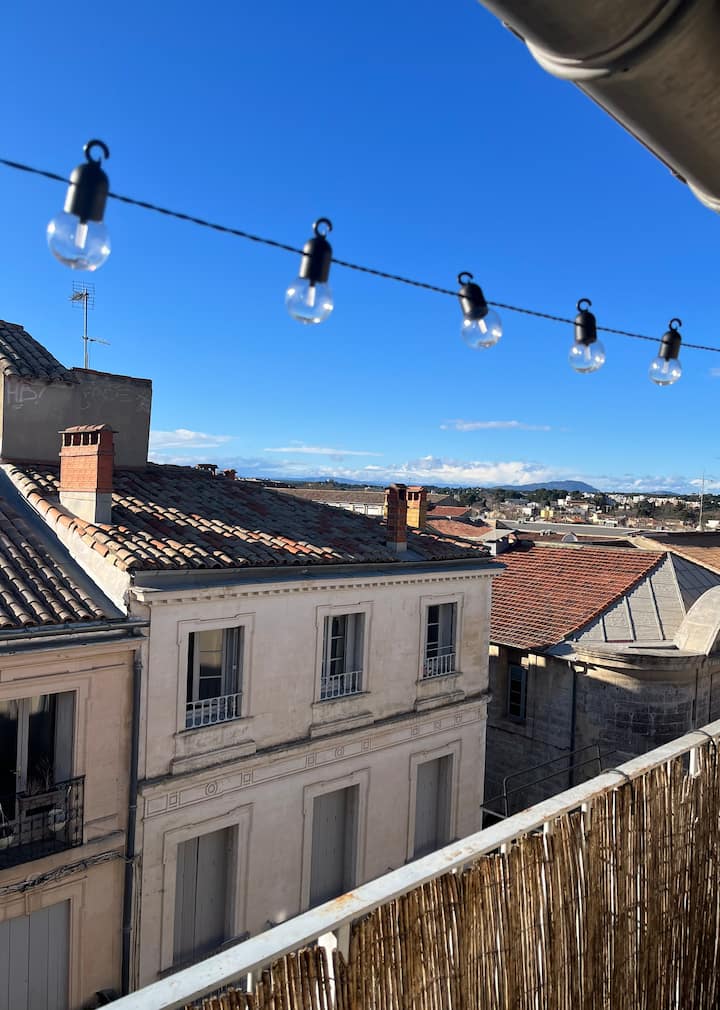 Petit Nid Avec Vue Sur Les Toits - Montpellier