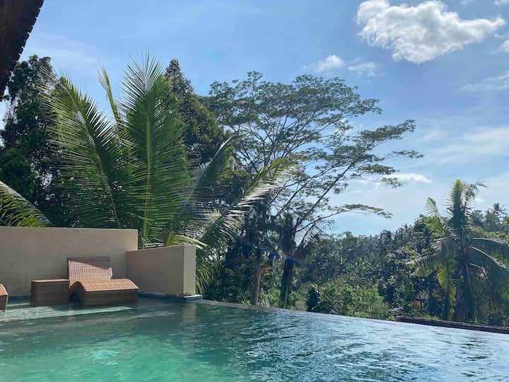 #2 2 Br Widi's House With Jungle View - Ubud