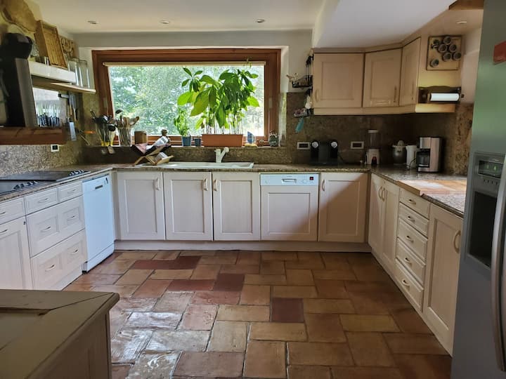Suite .Ochalet Megeve Mt Blanc-jardins Piscine Bbq - Praz-sur-Arly