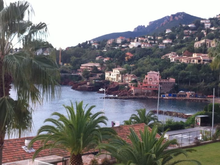 Apt 2 Pièces Vue Mer, Piscine Et Plage  à 50m. B7 - Théoule-sur-Mer