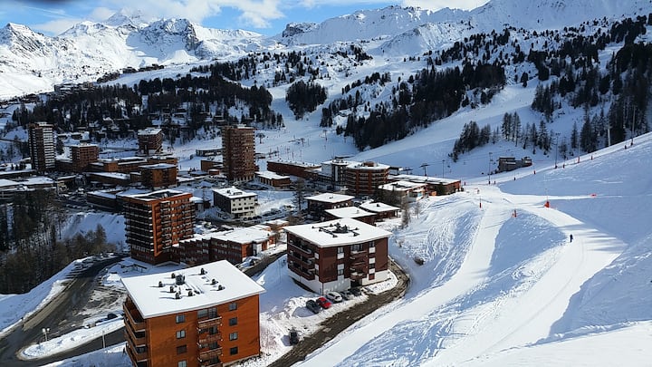 Ski In/out Apartment 6 People Plagne Centre - Brides-les-Bains