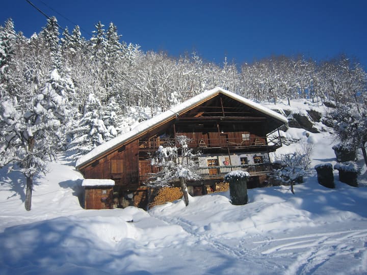 Authentique Chalet Proche De L'espace Diamant - Crest-Voland
