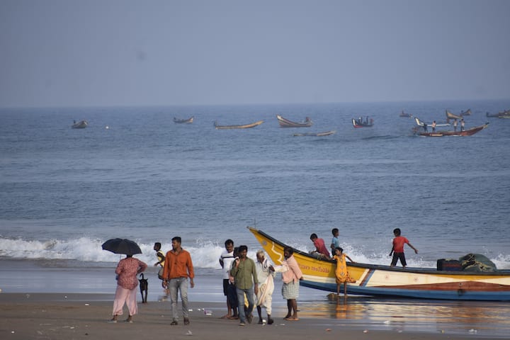Sea Castle Deluxe Non Ac Room Near Puri Sea Beach - プリー