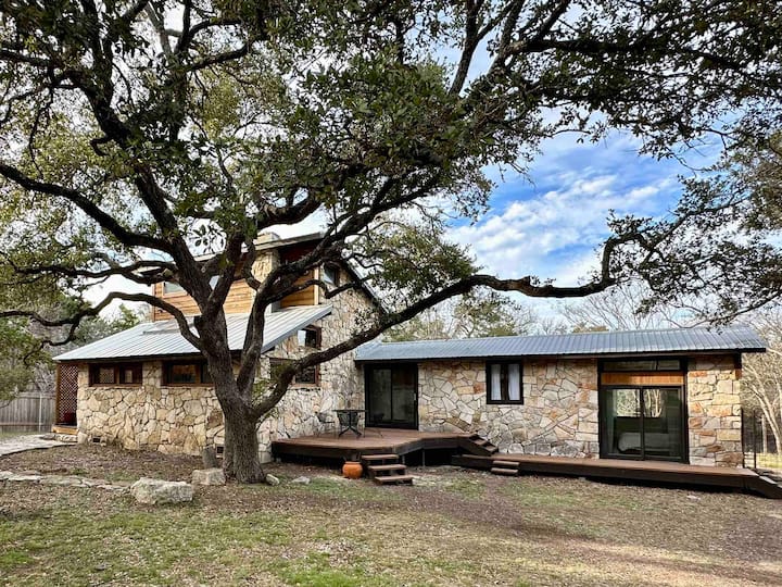 Cozy Woodsy Cabin Wonder (6 Ppl) 5min Dt Drippin - Dripping Springs, TX