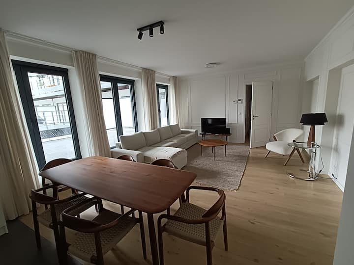 New Design Apartment 3br Ixelles - Brüsszel