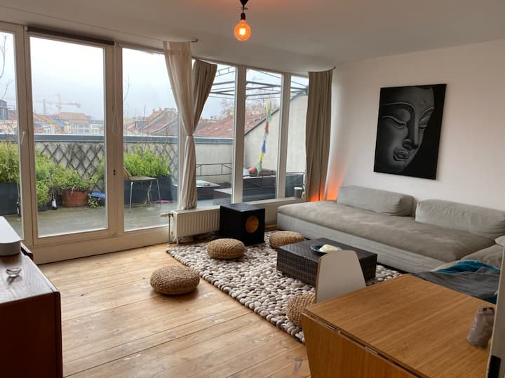 Mitte: Rooftop Flat, Central, Amazing View, Quite - Berlín