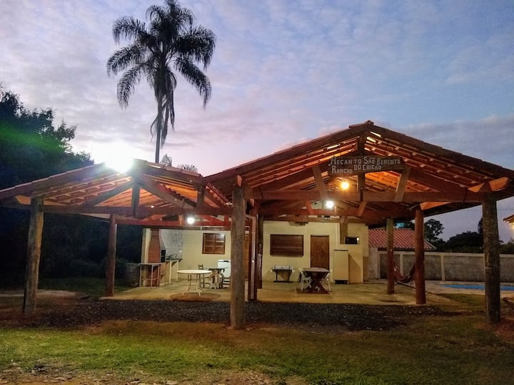 Recanto São Benedicto. Rancho Do Chicão. - Socorro, Brazil