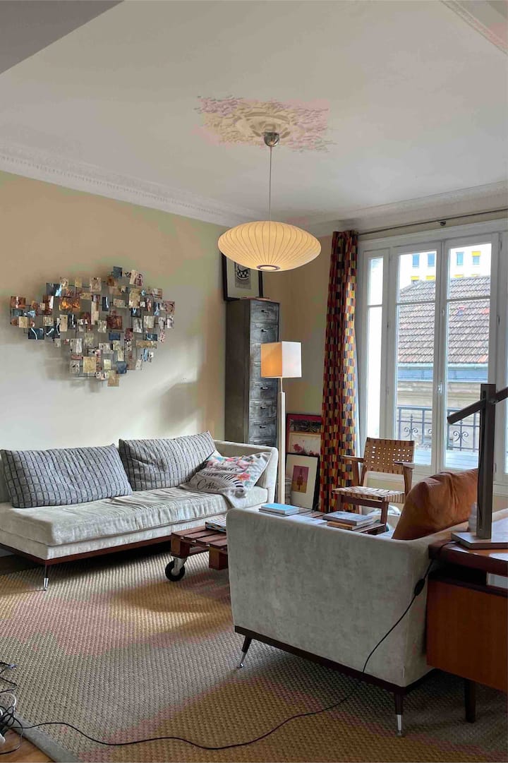 Grand Appartement Spacieux Et Lumineux - Porte de la Villette