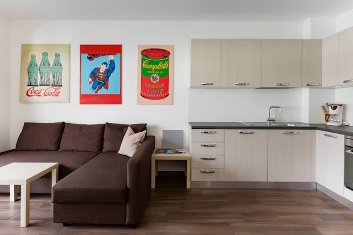 Wohnung Mit Viel Kunst Am Kronplatz In Bruneck/brunico - Kronplatz