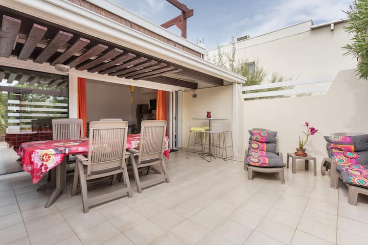 A Louer Villa . Village Naturiste 1 éRe Ligne - Marseillan