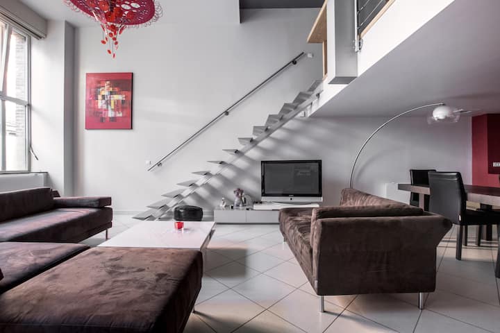 Loft De 110m2 Vieux Lille+parking - Lila