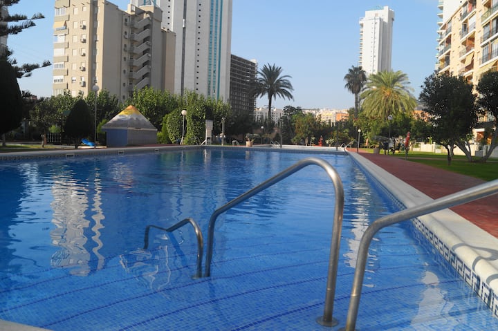 A 5 Minutos De La  Playa Piscinas, Jardín, Parking - Finestrat