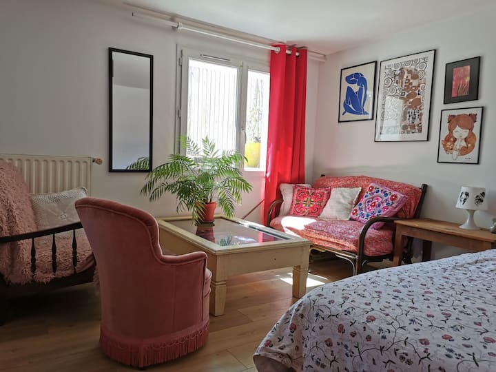 Grande Chambre Avec Entrée Indépendante Et Jardin - La Rochelle