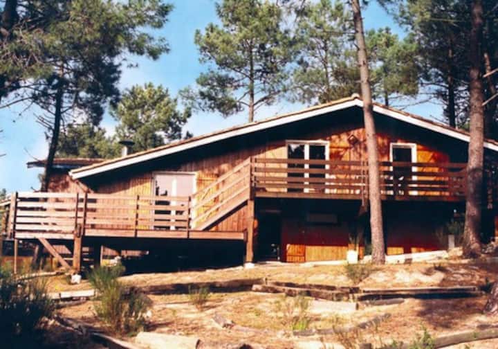 Grand Chalet Entre Lac De Maubuisson/carcans Plage - Carcans