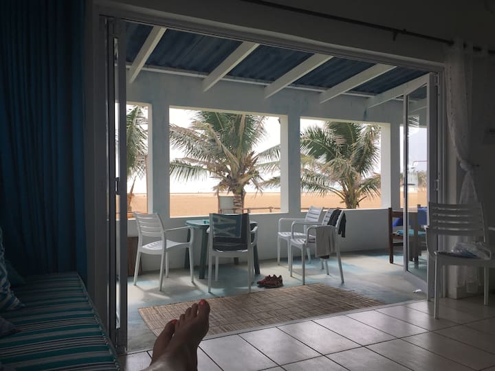 Beautiful beach front house on Tofo beach - Houses for Rent in Tofo Beach, Inhambane, Mozambique ...