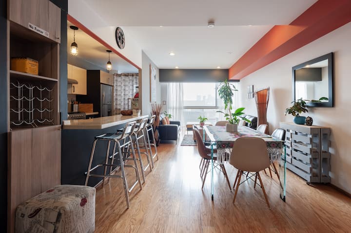 Incredible Duplex Condo In New Polanco&amenities - Mexico City